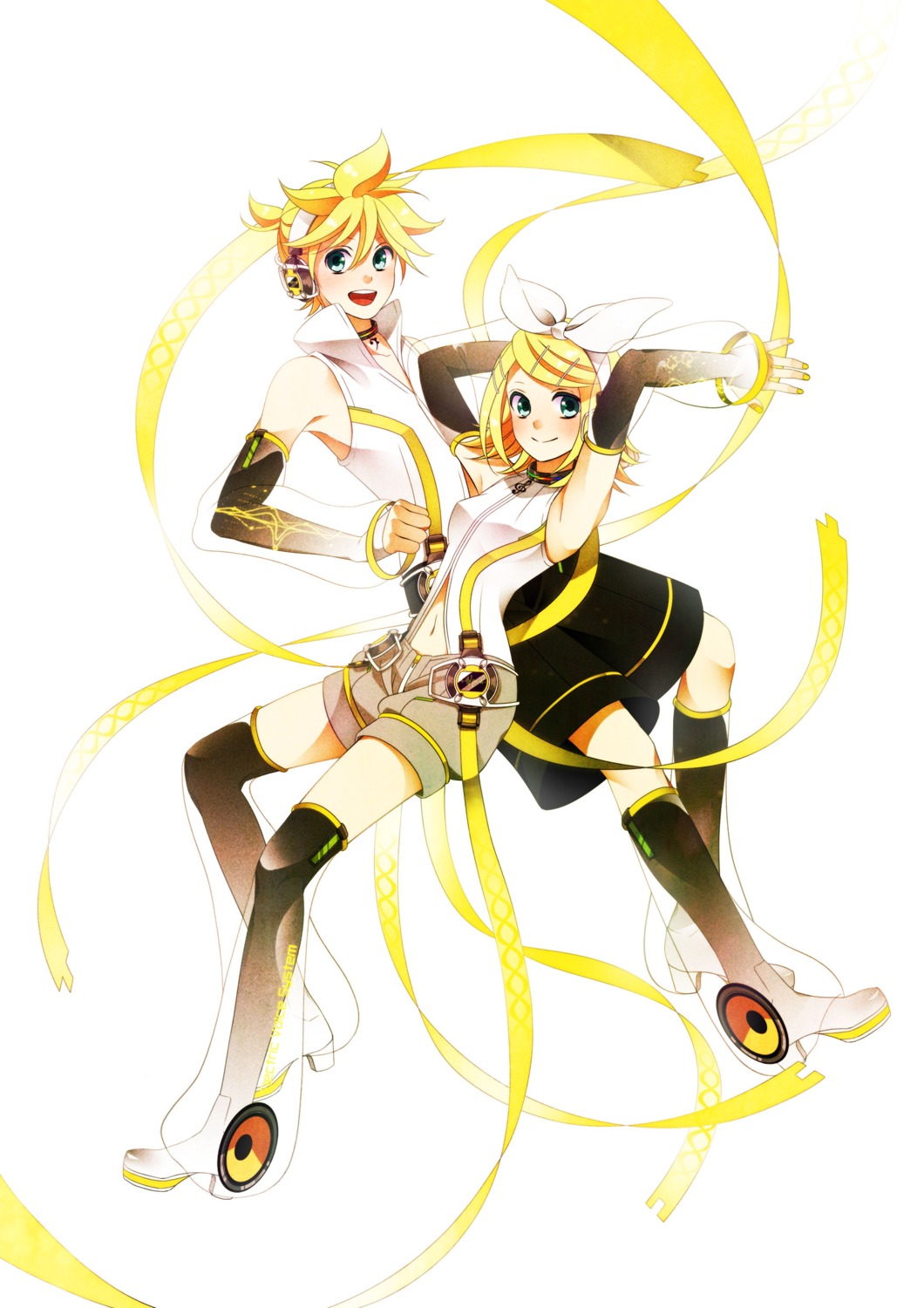nagi kanami vocaloid vocaloid append kagamine len kagamine rin len append rin append headphones ...